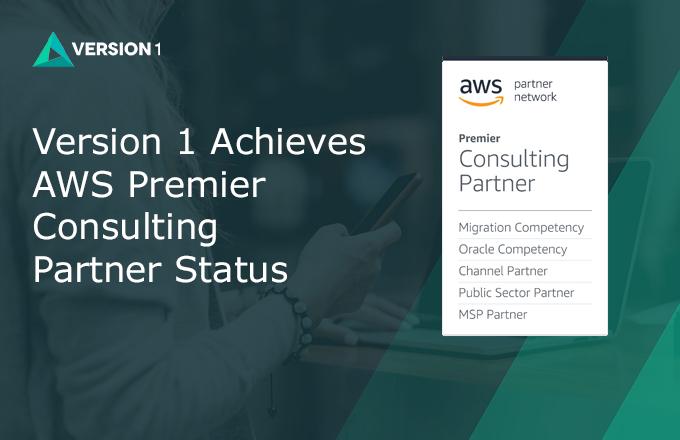 Version 1 Achieves AWS Premier Consulting Partner Status - Version 1 - US