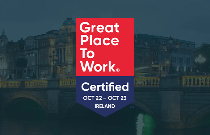 Great Place to Work Ireland - Version 1 recognised for 2023