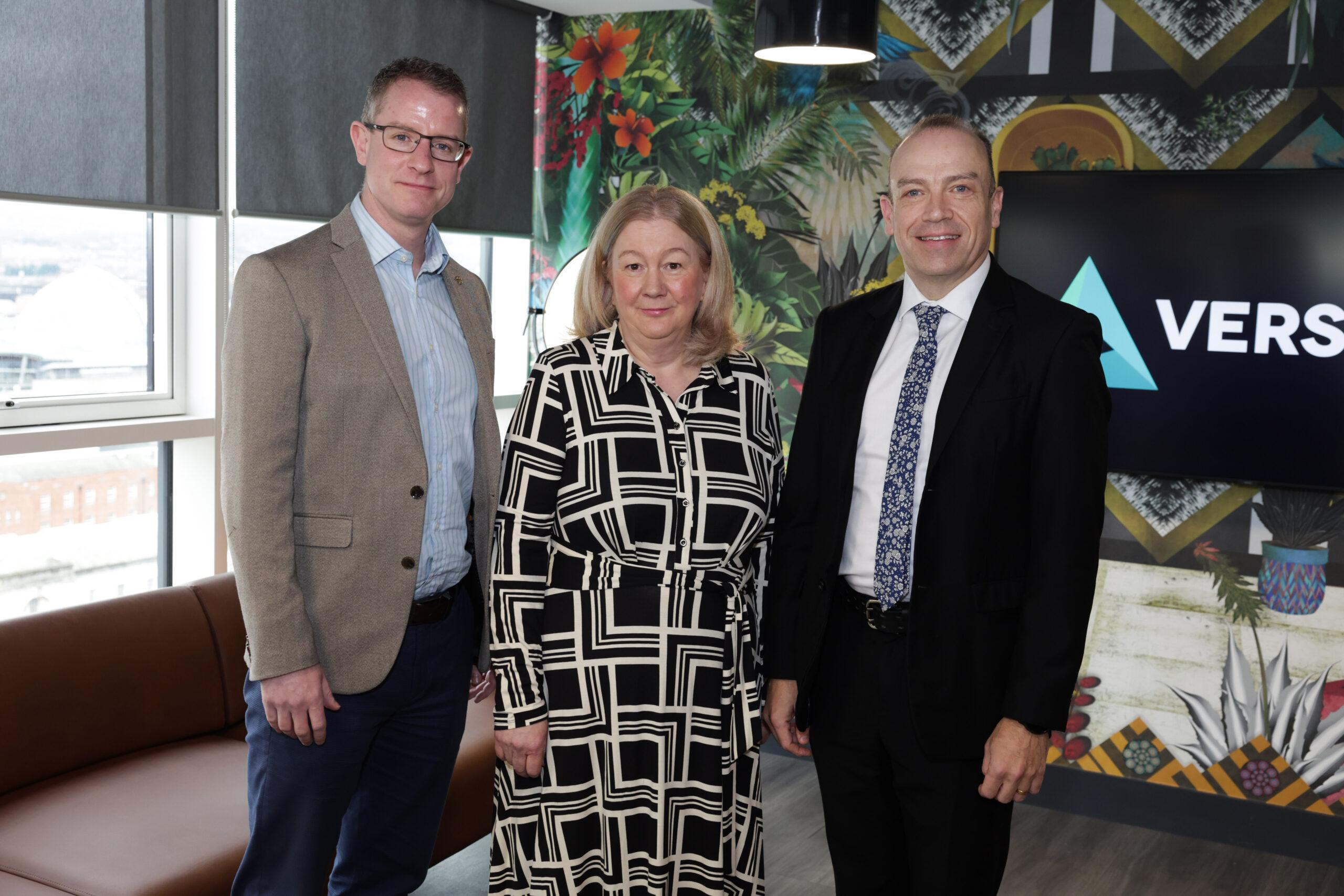 Version 1 hosts Northern Ireland Secretary of State at Belfast office ...