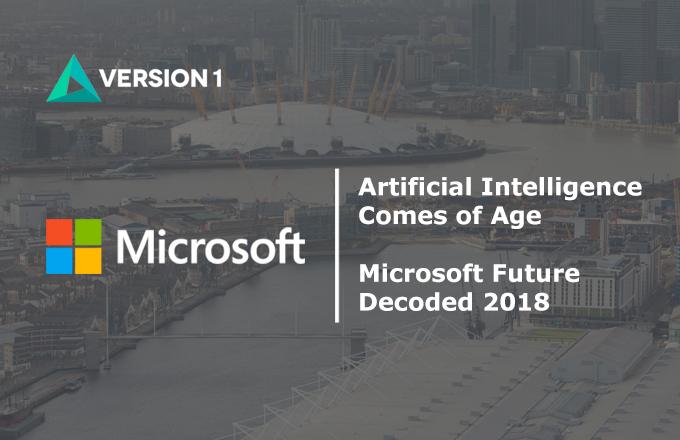 Artificial Intelligence Comes of Age – Microsoft Future Decoded 2018 - - US