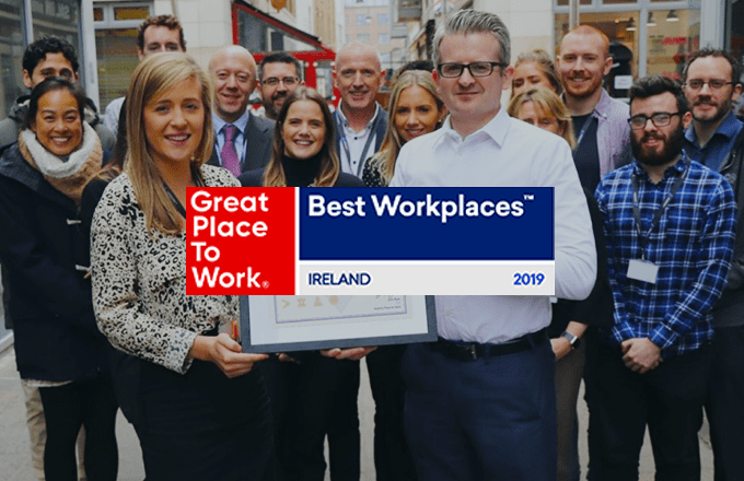 Version 1 Maintains Position as #4 Best Workplace in Ireland